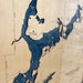 Holcombe Flowage Map Custom Wood Map Custom Lake Art 3D - Etsy