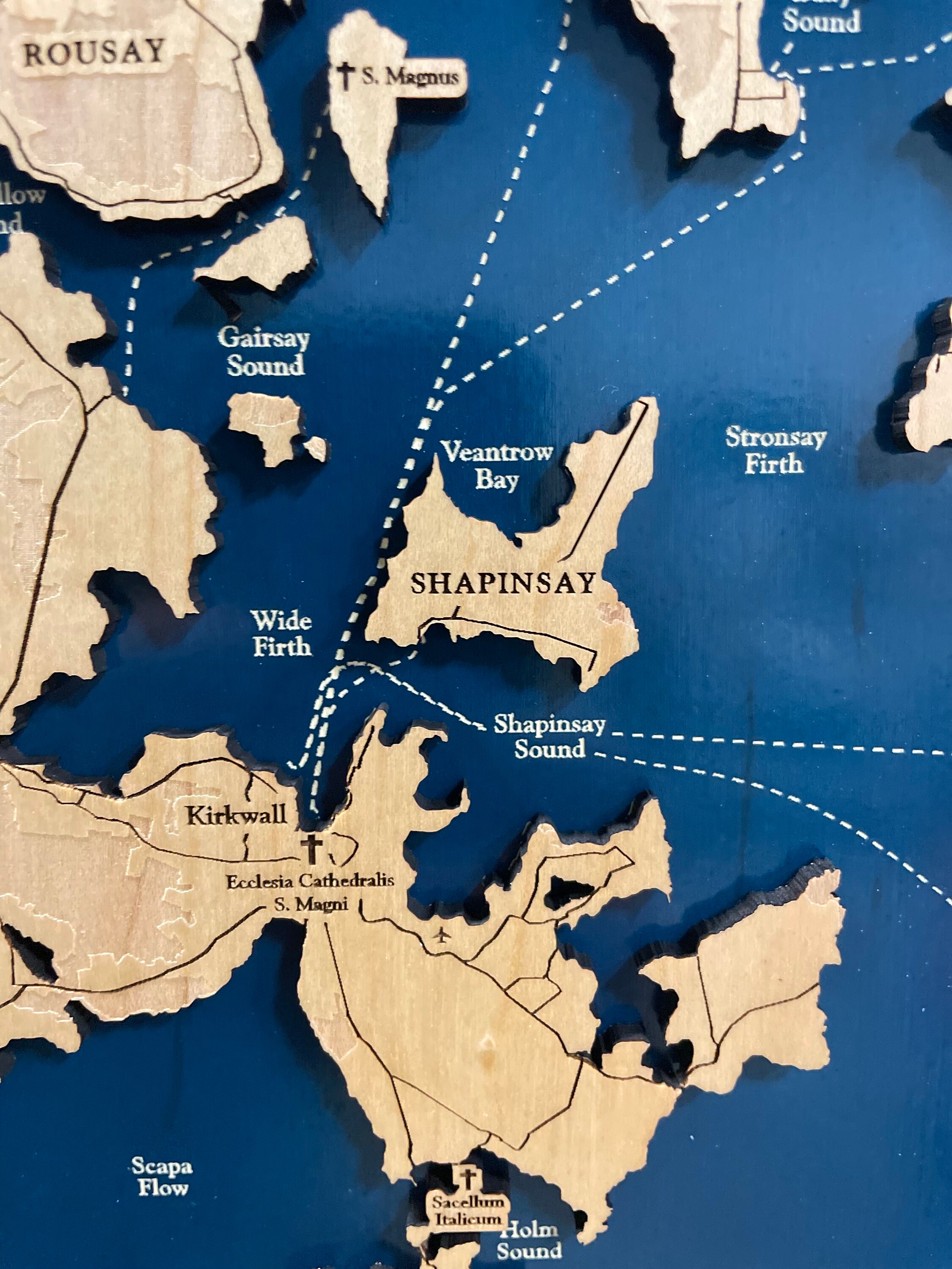 Orkney Islands Map Orkney Map Scotland Map Scotland Gift - Etsy