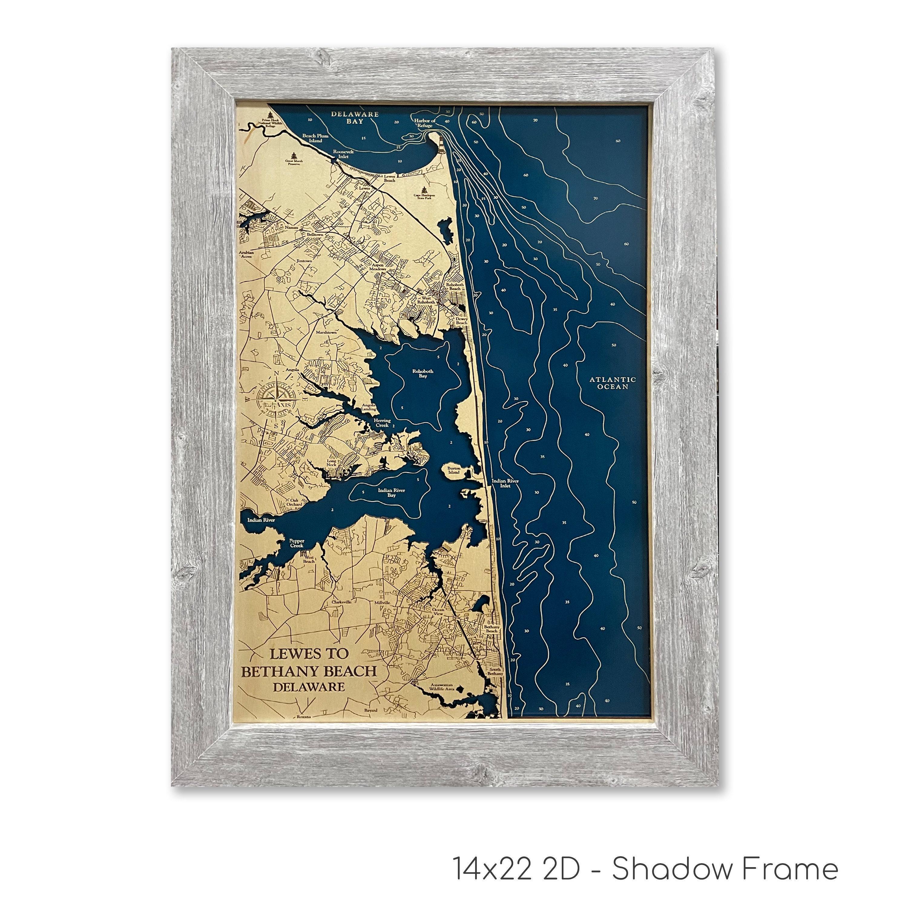 Bethany Delaware Map