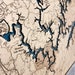 Norris Lake Custom Wood Map 3D Wall Art Contour Map Lake House Decor ...