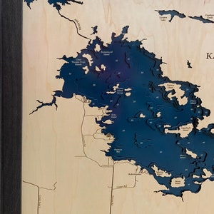 Kabetogama Lake Map, Kabetogama Lake, Wood Lake Map, Wood Lake Sign ...