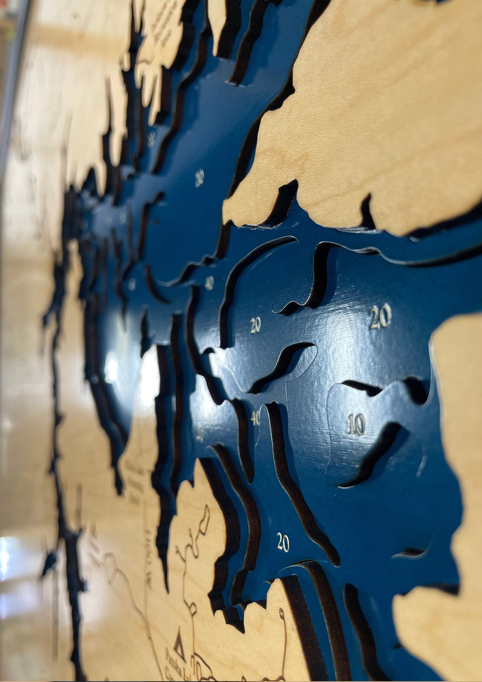 Prior Lakes Map Wood Lake Map Custom Lake Map Custom Lake - Etsy