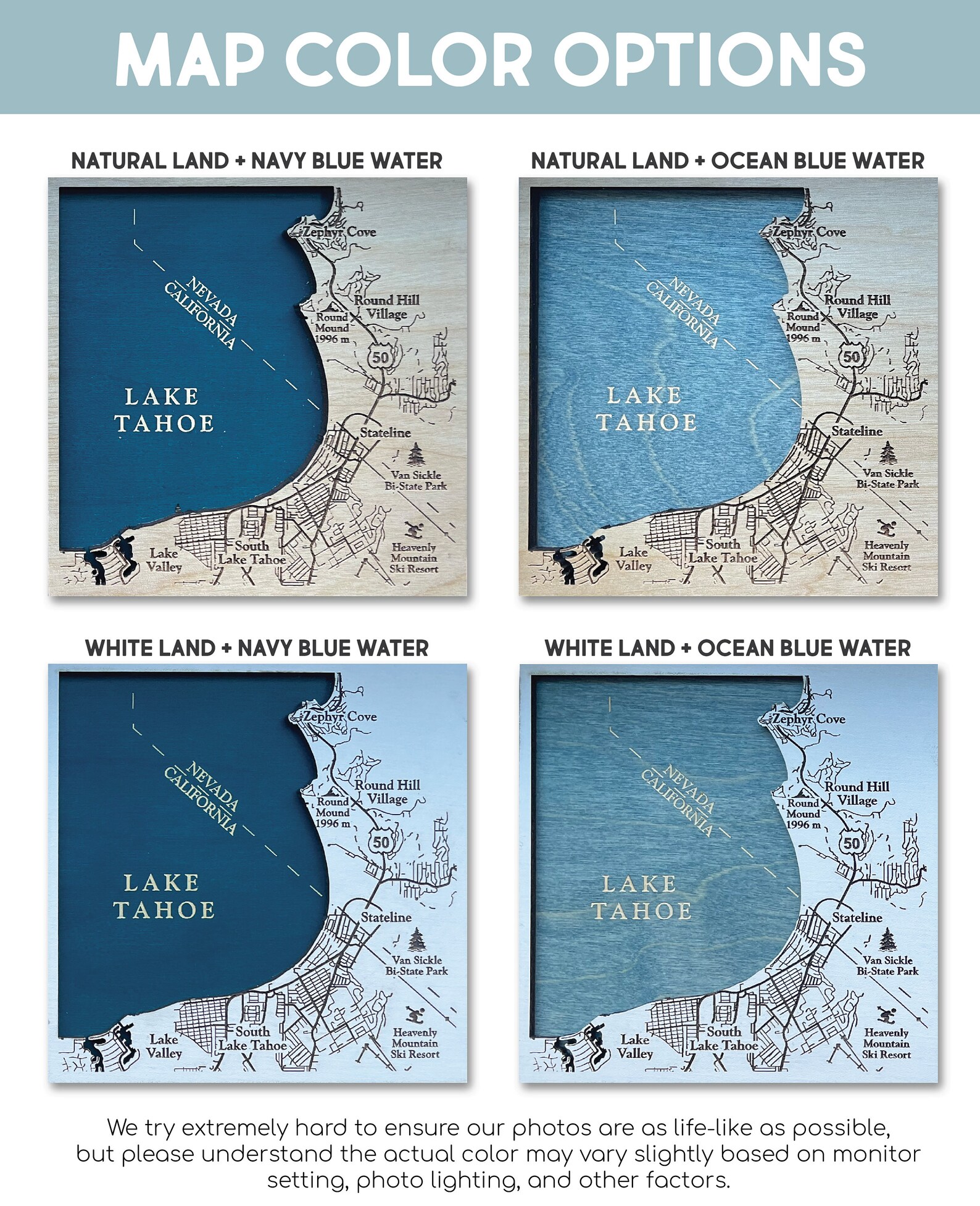 Lake James Map, Custom Wood Map, Custom Lake Art, 3D Wall Art, Contour ...