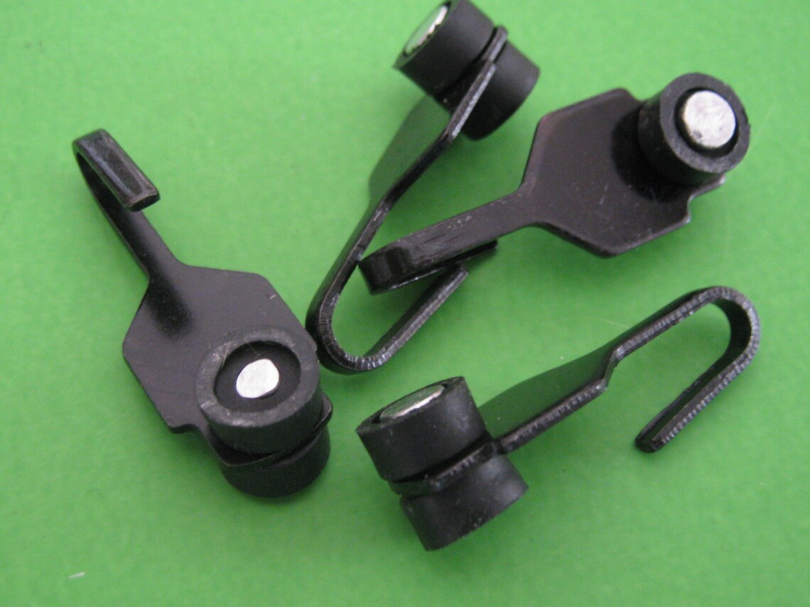 Replacement Railed Metal Slide Hooks for Gazebo Curtains or Mosquito ...