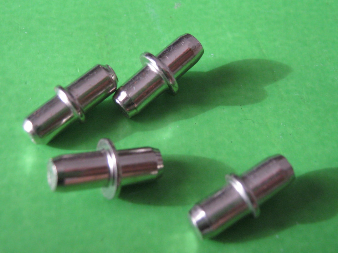 Shelf Metal Support Pegs Studs Pin D5xl15mm Bracket Holder Cabinet ...