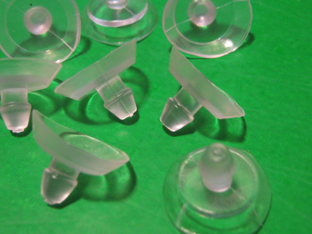 Rubber Suction Cup D18mm Glass Top Table With Stem - Etsy