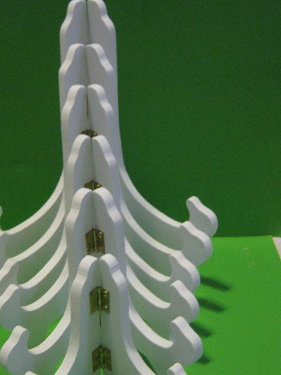 Plate Stand Wooden (MDF) Display WHITE (color) Holder Easel Plate Bowl ...