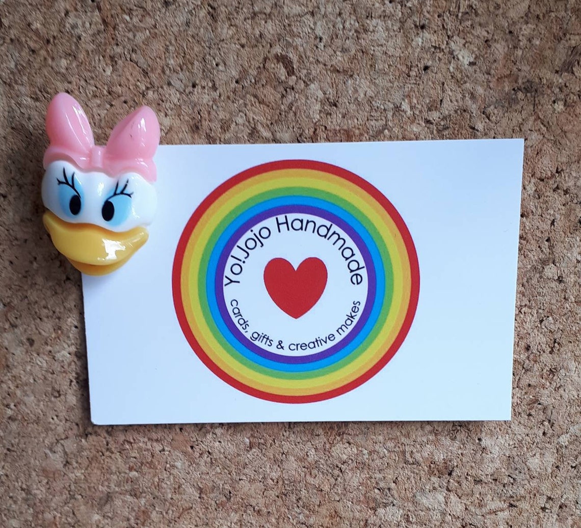 Donald and Daisy Duck Decorative Push Pins/thumb Tacks/drawing Pins for ...
