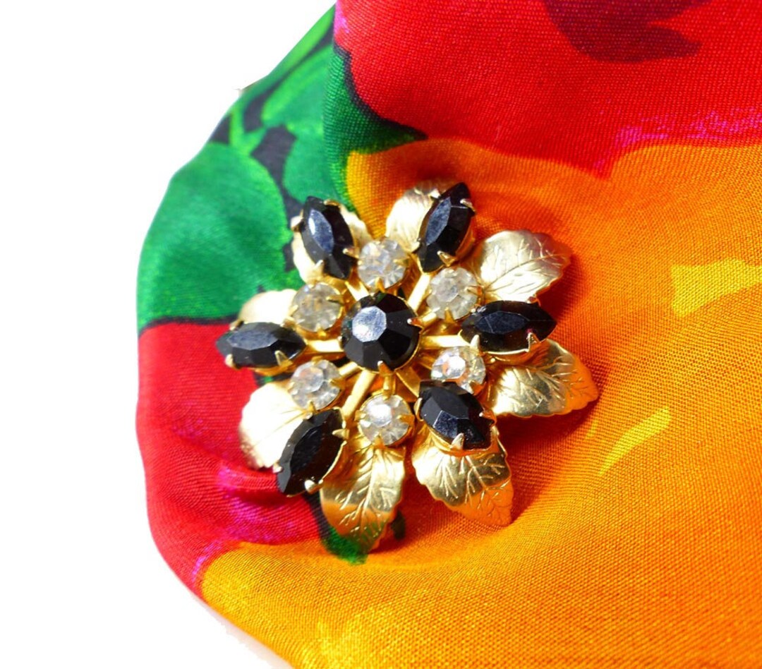 Beautiful Magnetic Brooch Mag TAK™ Open Boom Design Black and - Etsy