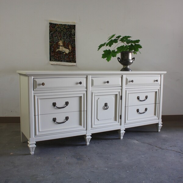White Credenza - Etsy