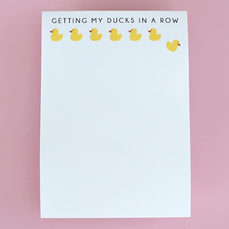 My Ducks in a Row - Etsy