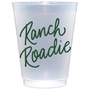 Ranch Roadie Party Cup | Set of 8 16 Oz Frost Flex Cup | Ranch Party ...