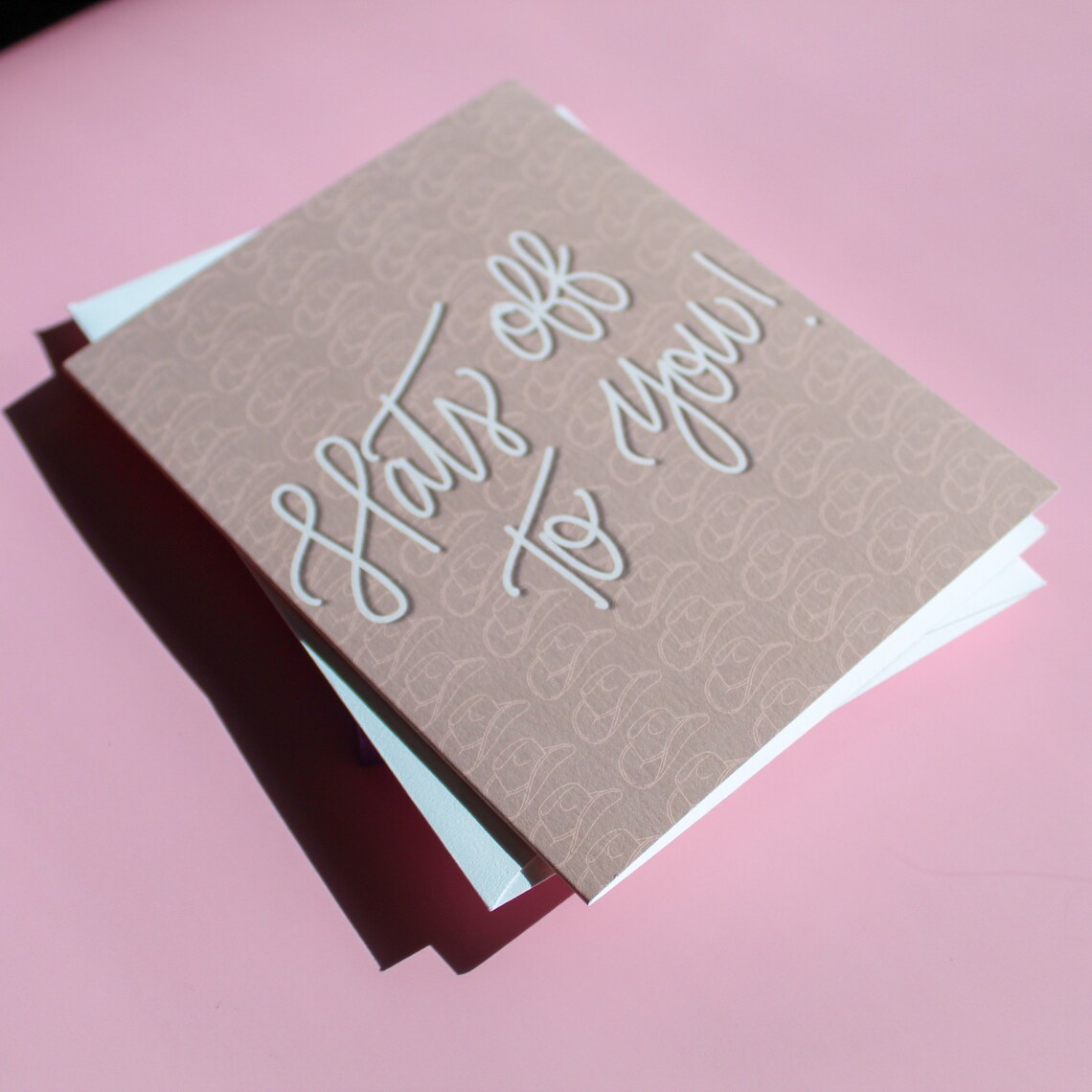 Hats off to You! Greeting Card With Cowboy Hat | Country Western Card ...
