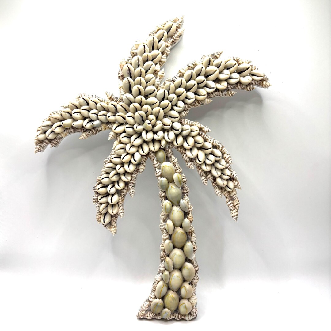 Sea Shell Palm Tree Wall Hanging - Etsy