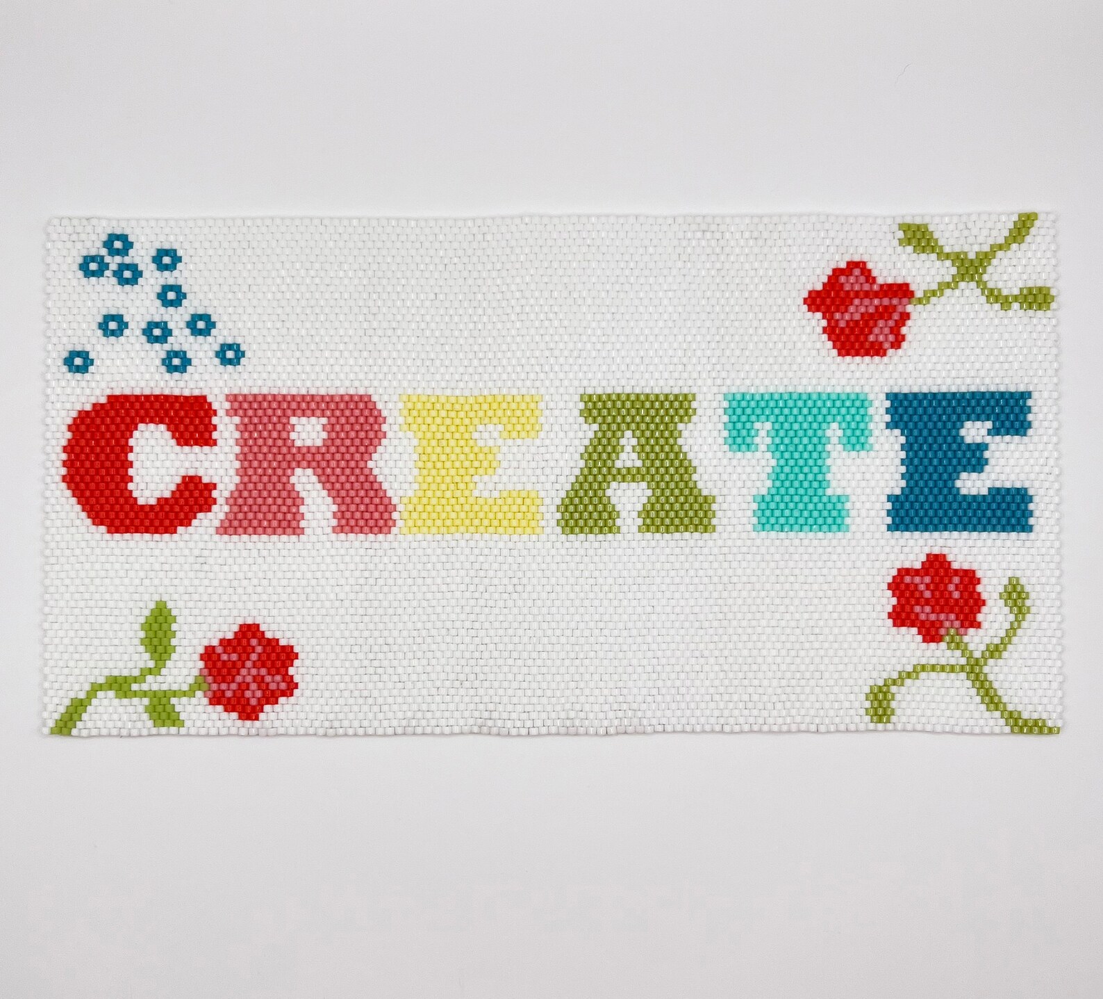 Peyote Beaded Tapestry Pattern, CREATE Beaded Tapestry, Mini Peyote ...
