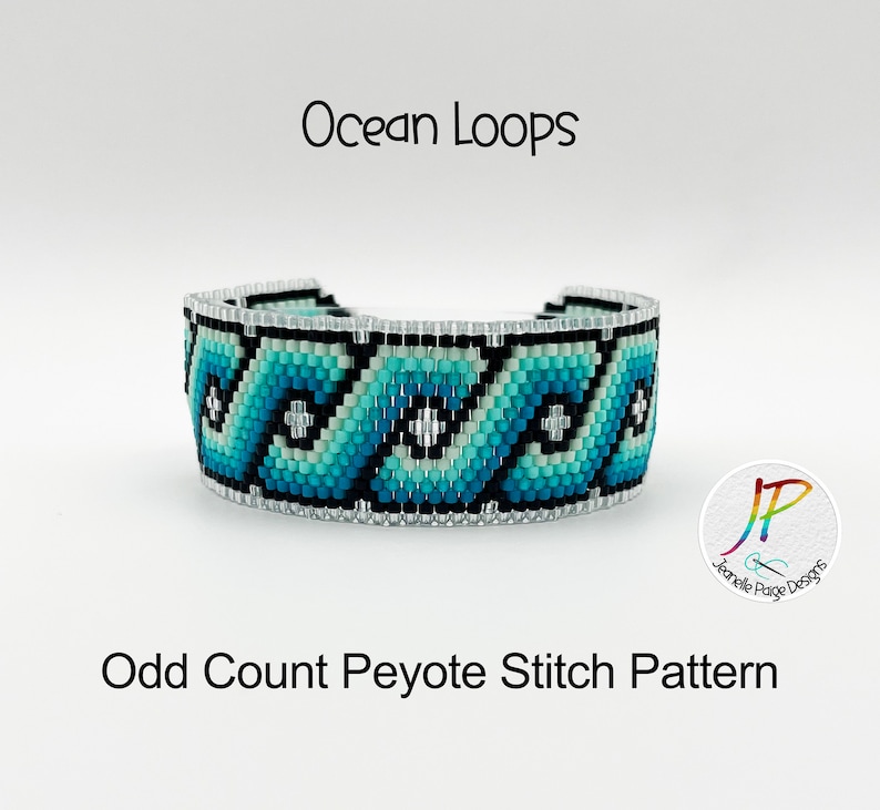 Peyote Stitch Bracelet Pattern, Beaded Bracelet Pattern, Make Your Own ...