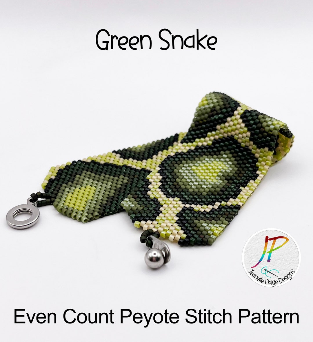Peyote Beaded Bracelet Pattern, Beaded Bracelet Tutorial, Miyuki Bead ...