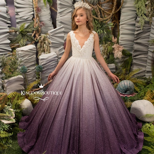 Ivory Tulle Formal Flower Girl Dress For Special Occasion Etsy