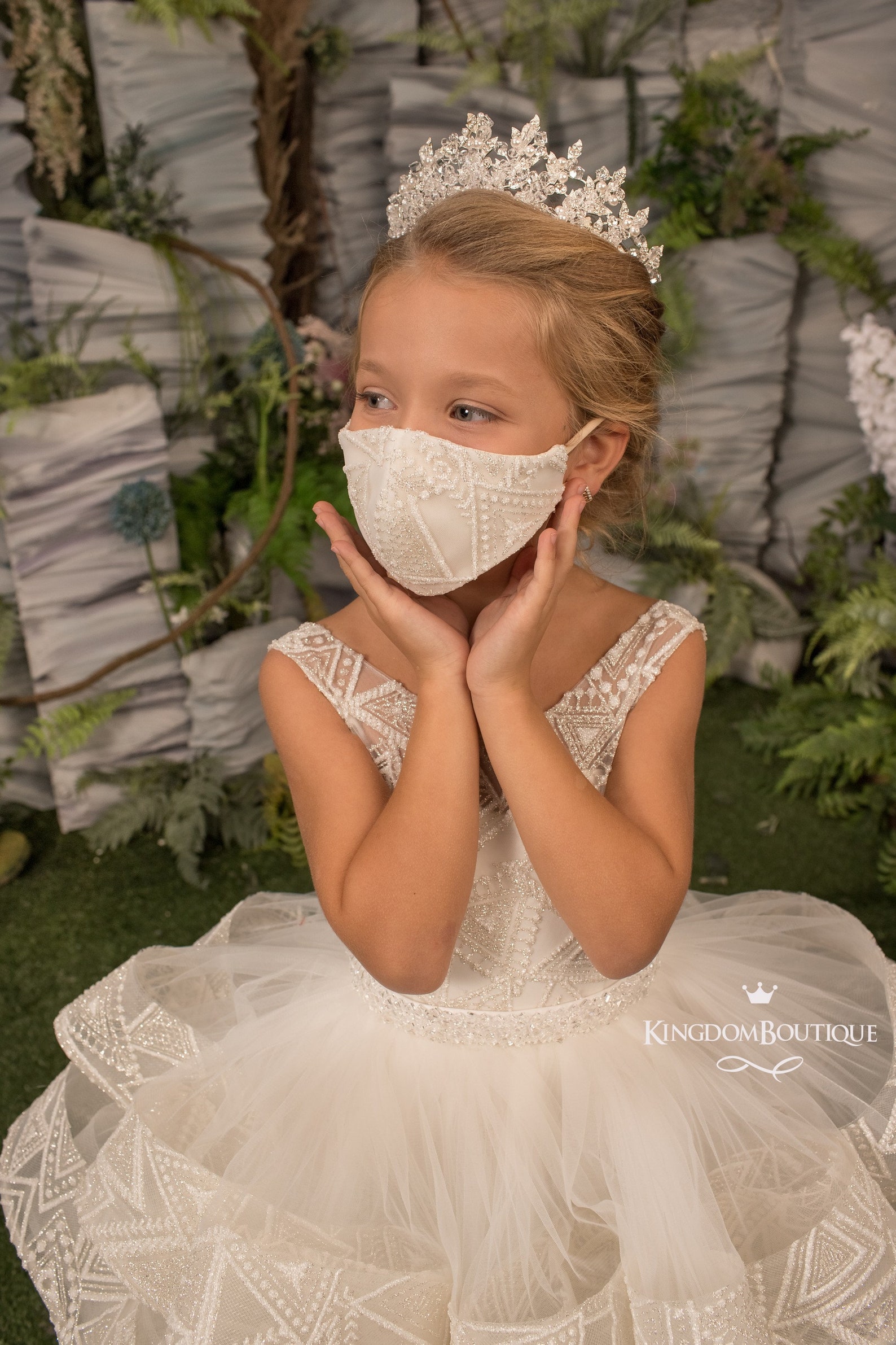Ivory Tulle Formal Flower Girl Dress for Special Occasion - Etsy