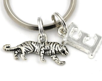 Tiger keychain | Etsy