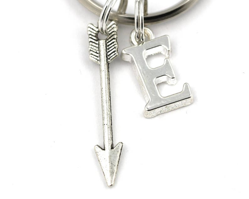 Arrow Key Ring Personalized Arrow Keychain Arrow Keyring | Etsy