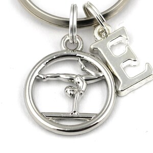 Gymnastics keychain | Etsy