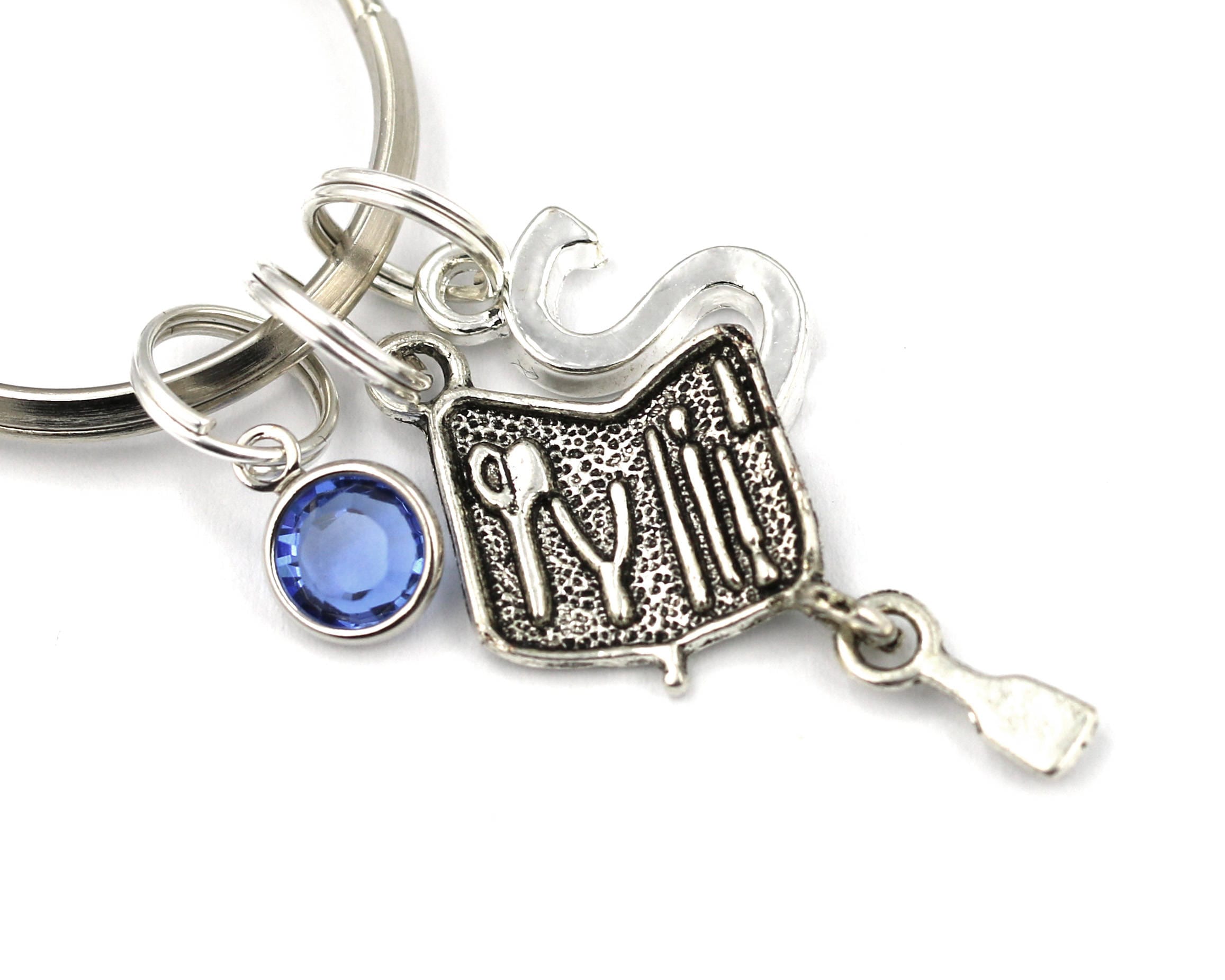 Manicurist Key Ring Personalized Nail Tech Keychain With | Etsy