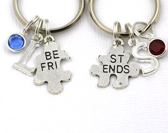 Puzzle keychain | Etsy