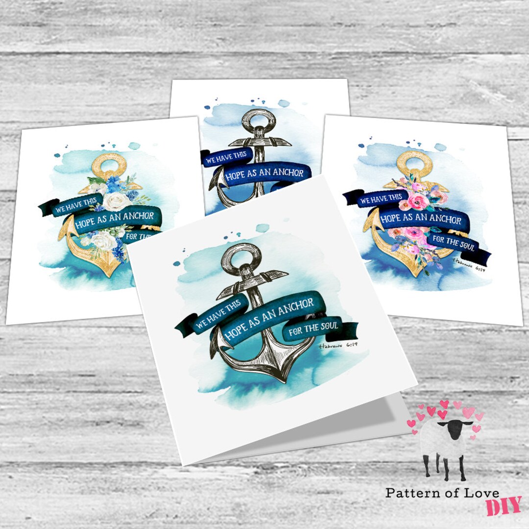 Hebrews 6:19 - "we Have This Hope as an Anchor for the Soul ...