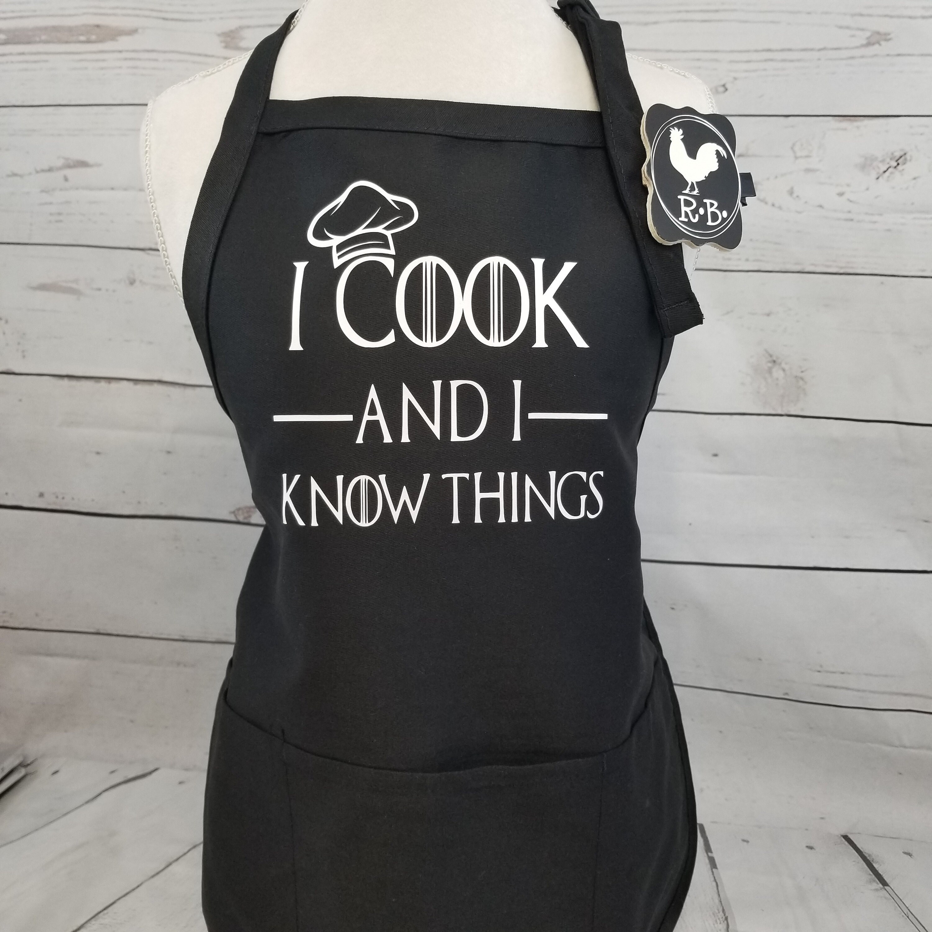 Apron, I Grill and I Know Things, Mens Apron, Womens Apron, Gift for ...