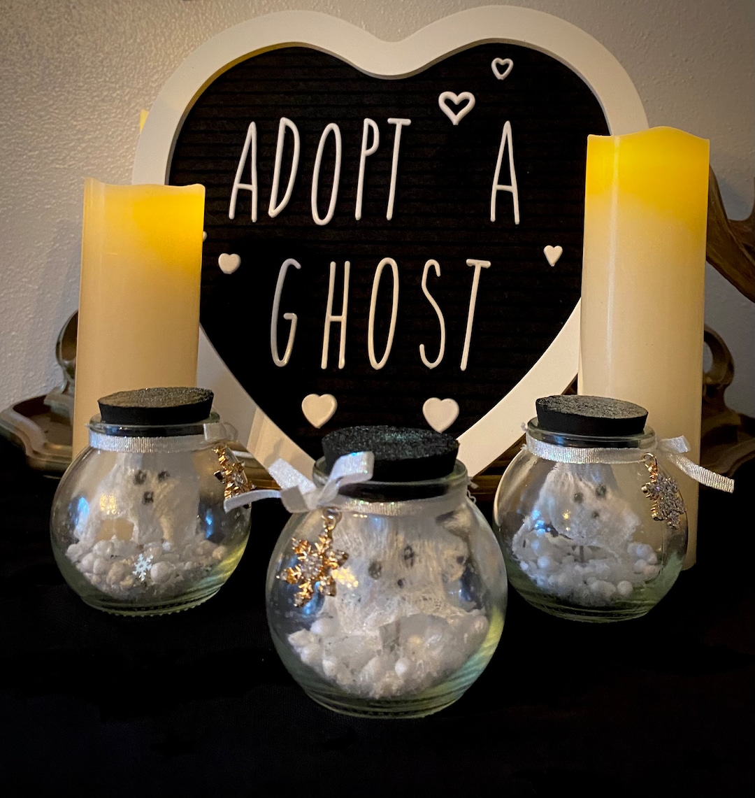 Ghost Snow Globe - Etsy