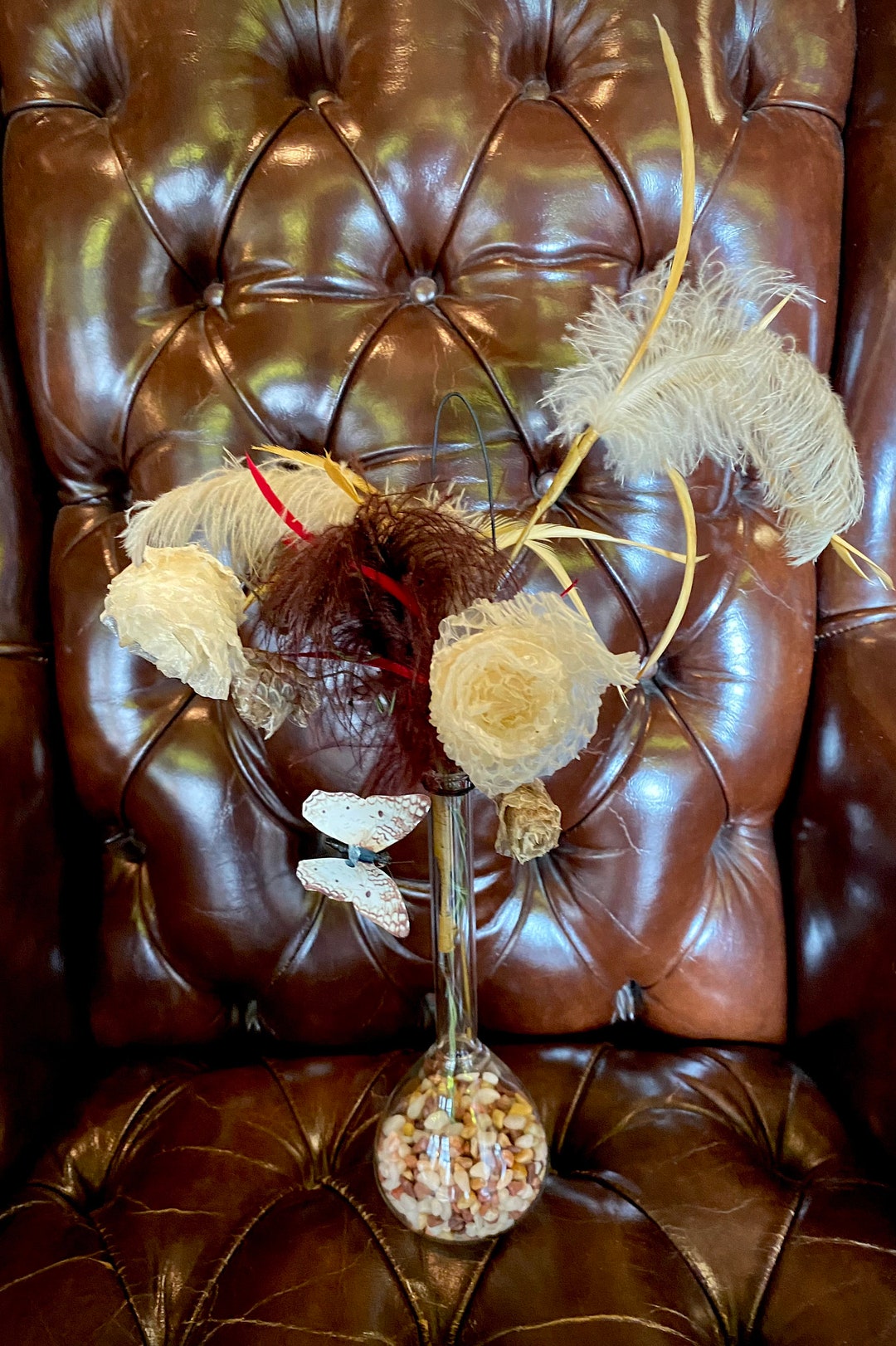 Snake Skin Shed Flower Arrangement - Etsy