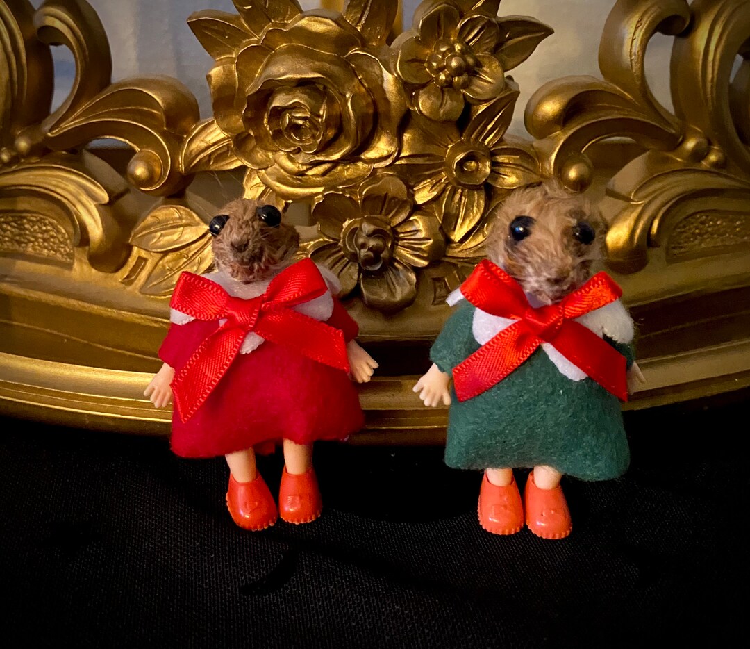 Holiday Hamster Doll - Etsy