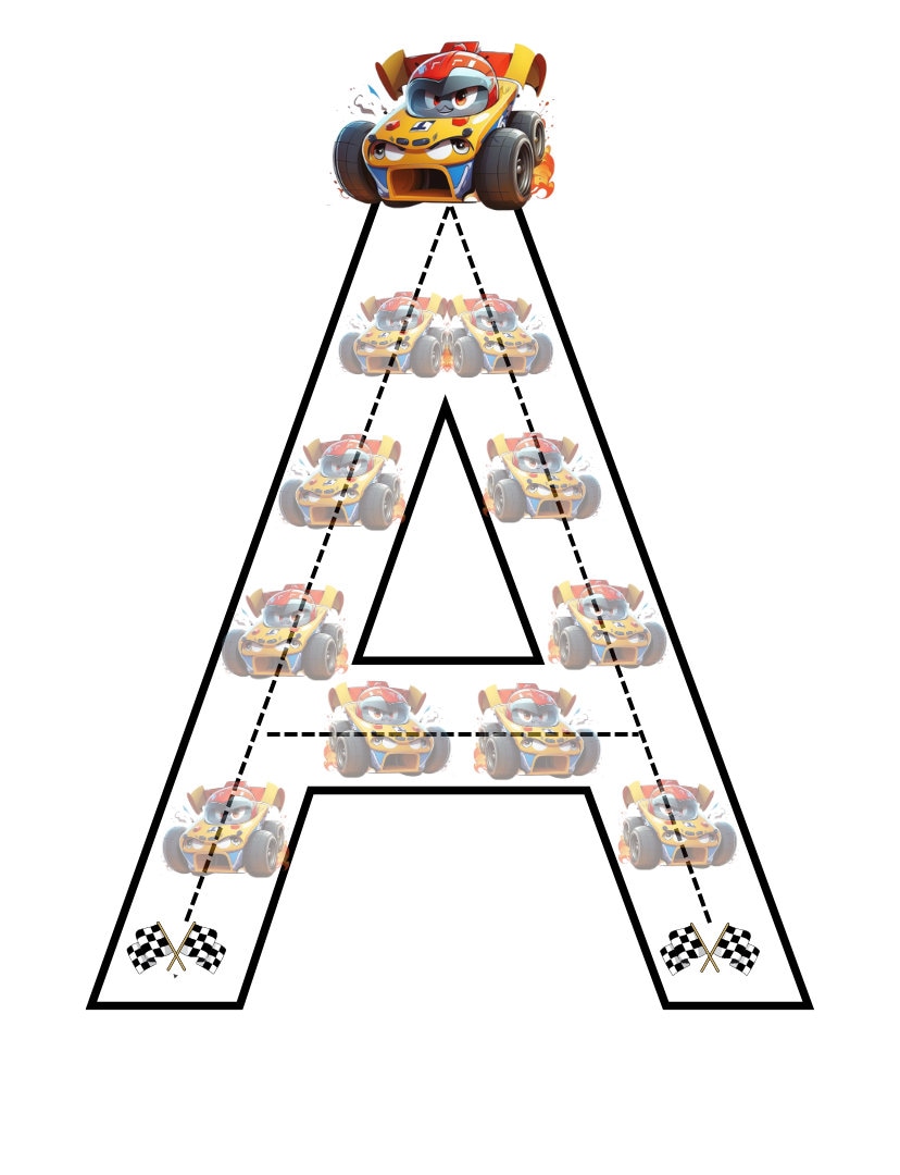 Trace to the Finish Line. Tracing Book, Fine Motor Skills, Creativity ...