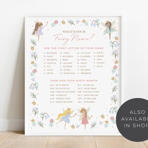 Editable Fairy Invitation Fairy Princess Invitation Template - Etsy