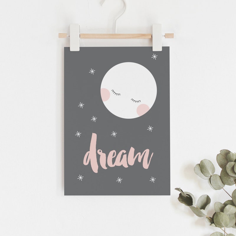 Sleepy Moon - Etsy