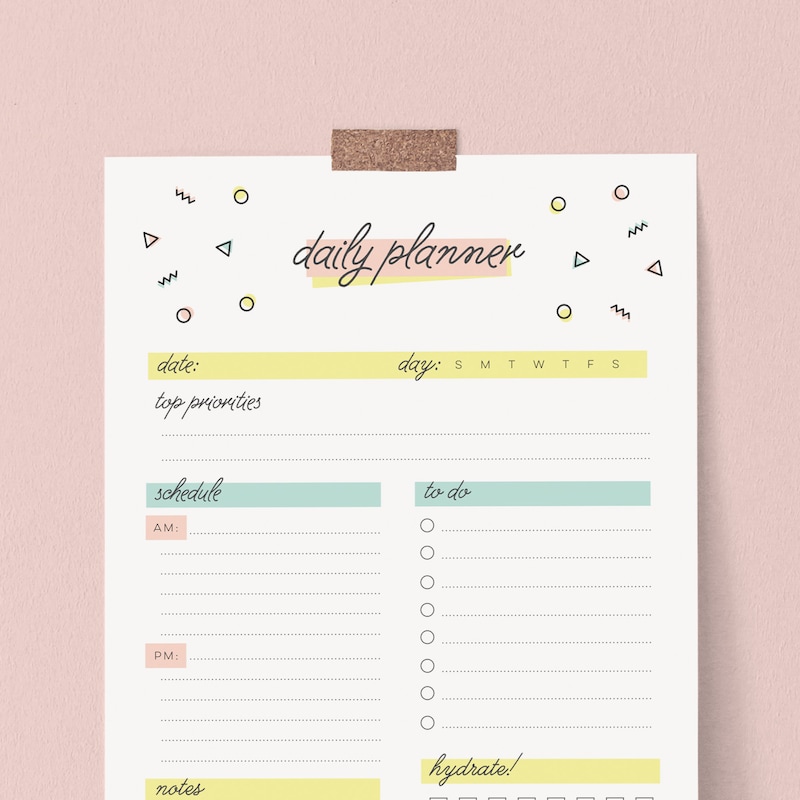 Planner Pages - Etsy