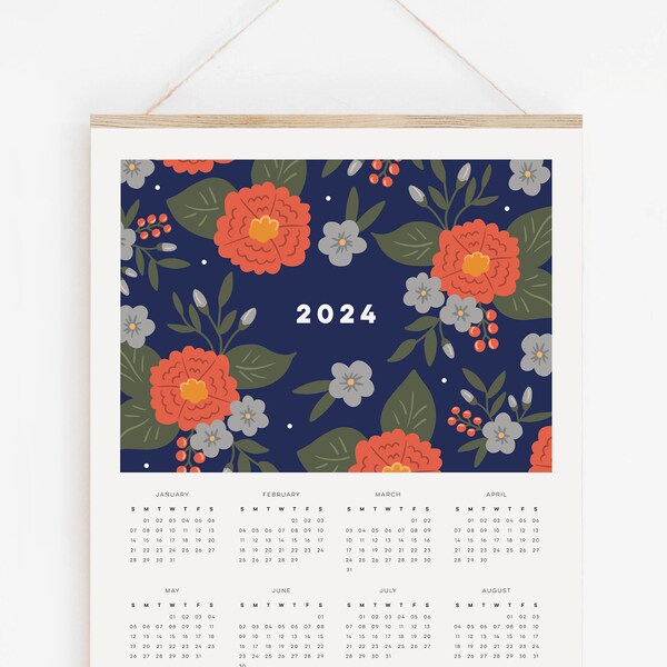 Poster Calendar - Etsy