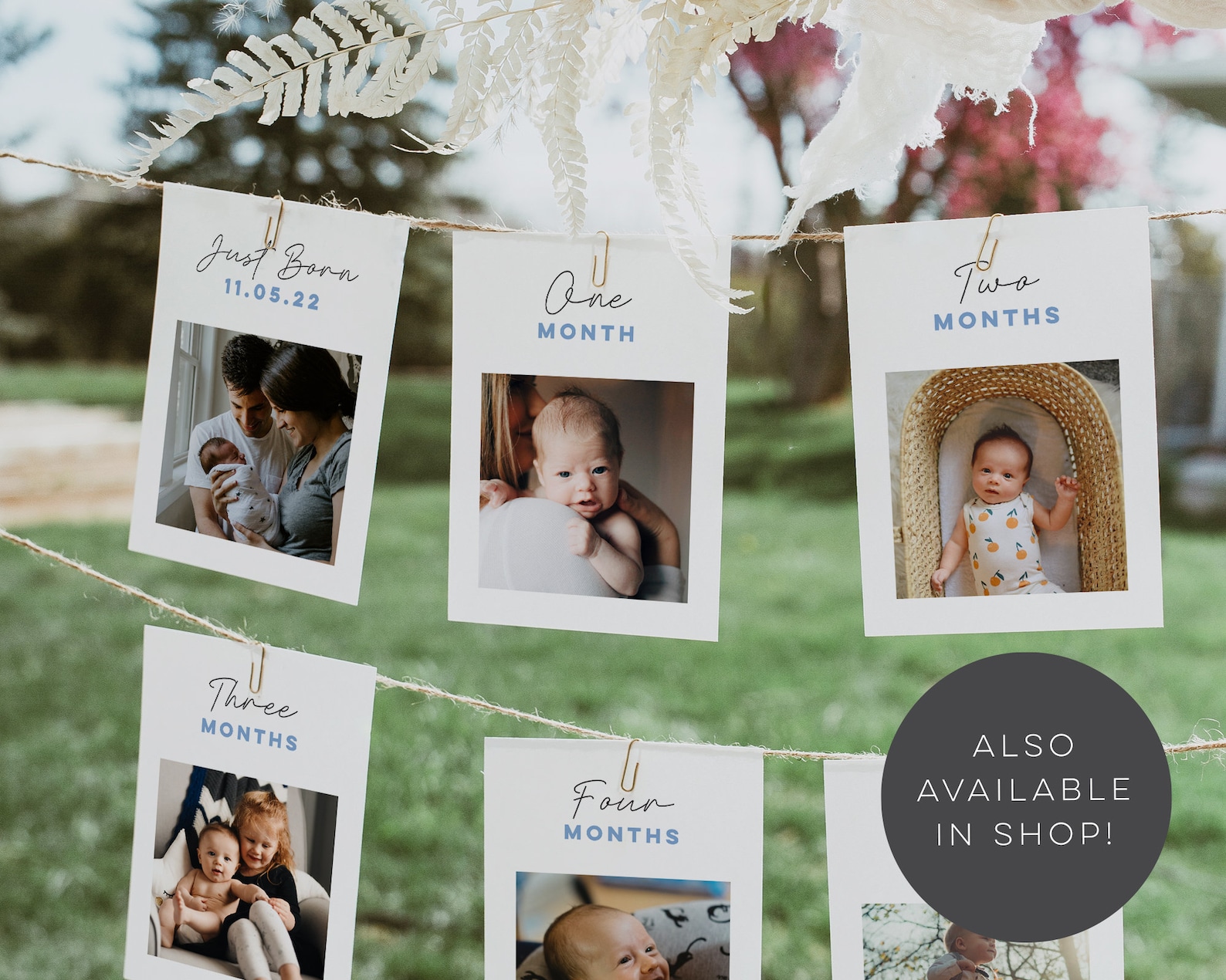 Boys Minimal Thank You Card, Gender Neutral 1st Birthday Thank You Card ...