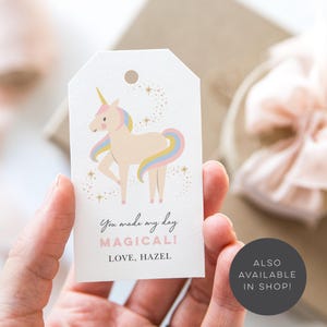 Editable Adopt A Unicorn Sign: Rainbow Unicorn Party (digital Download ...