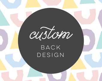 Matching Back Side Design Matching Collection - Etsy