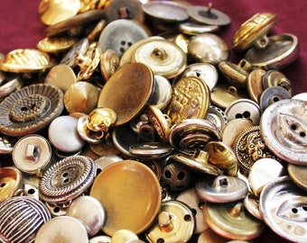 Bulk Metal Buttons - Etsy