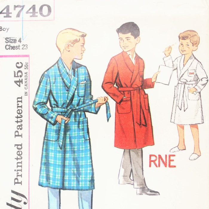 Boys Bathrobe - Etsy