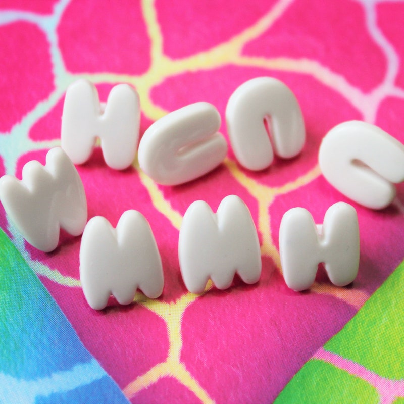 Alphabet Buttons - Etsy