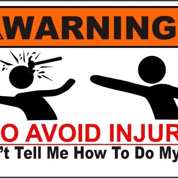 Adult Warning Decal - Etsy