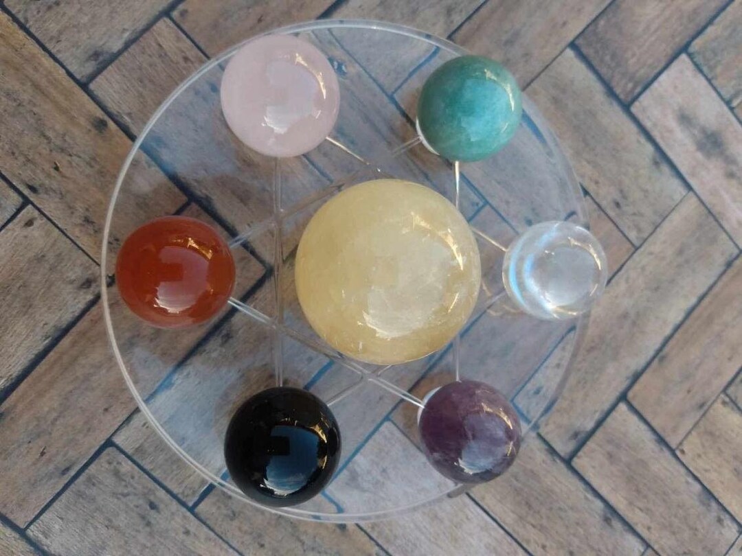 Seven Star Array Chakra Set, Root, Sacral, Solar Plexus, Heart, Throat ...