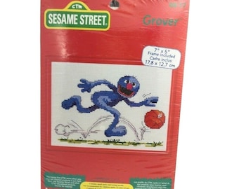 Cross Stitch Sesame Street - Etsy