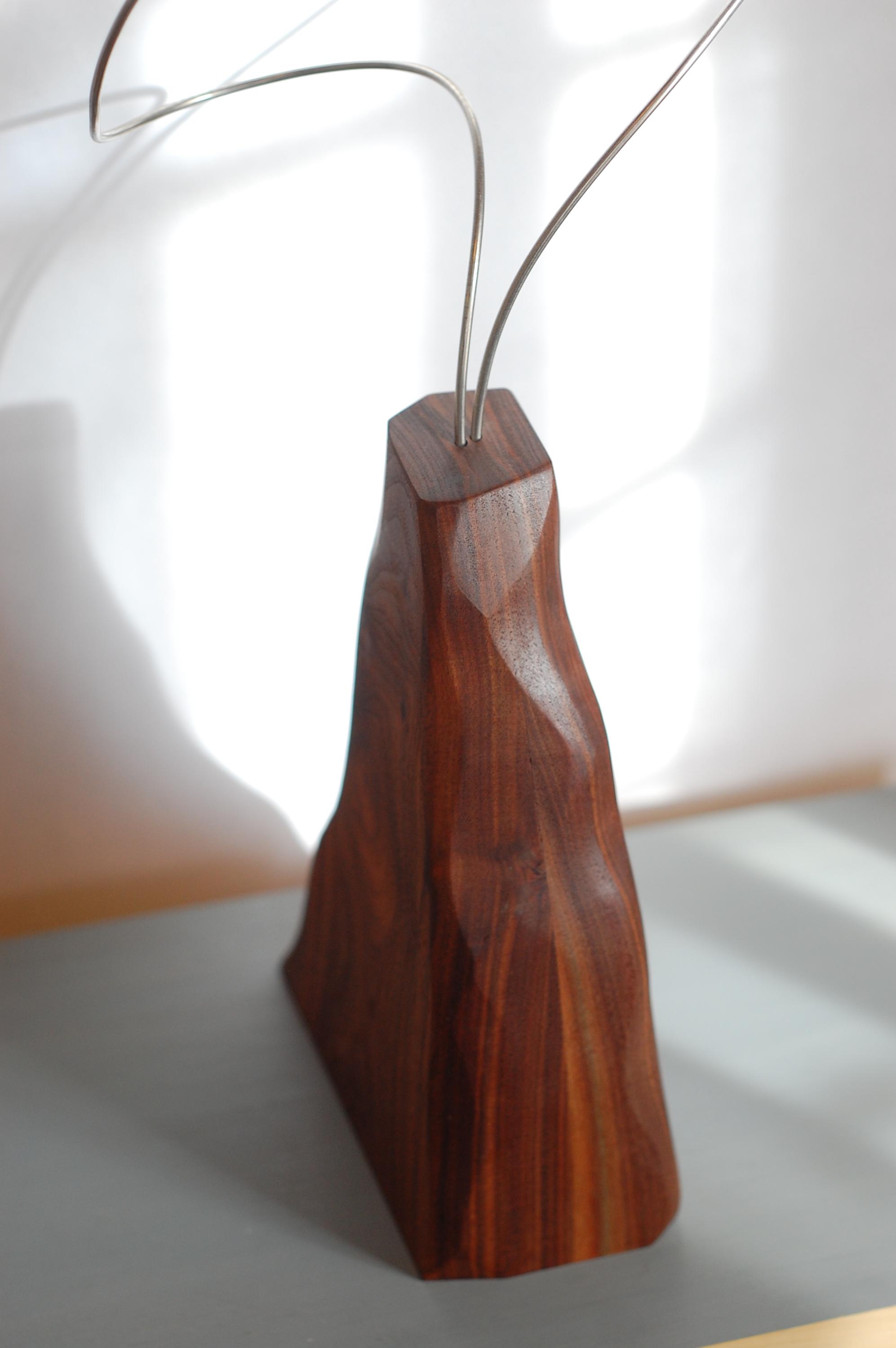 The Chase. Birds in Flight Sculpture. Adjustable. Walnut and Stainless ...
