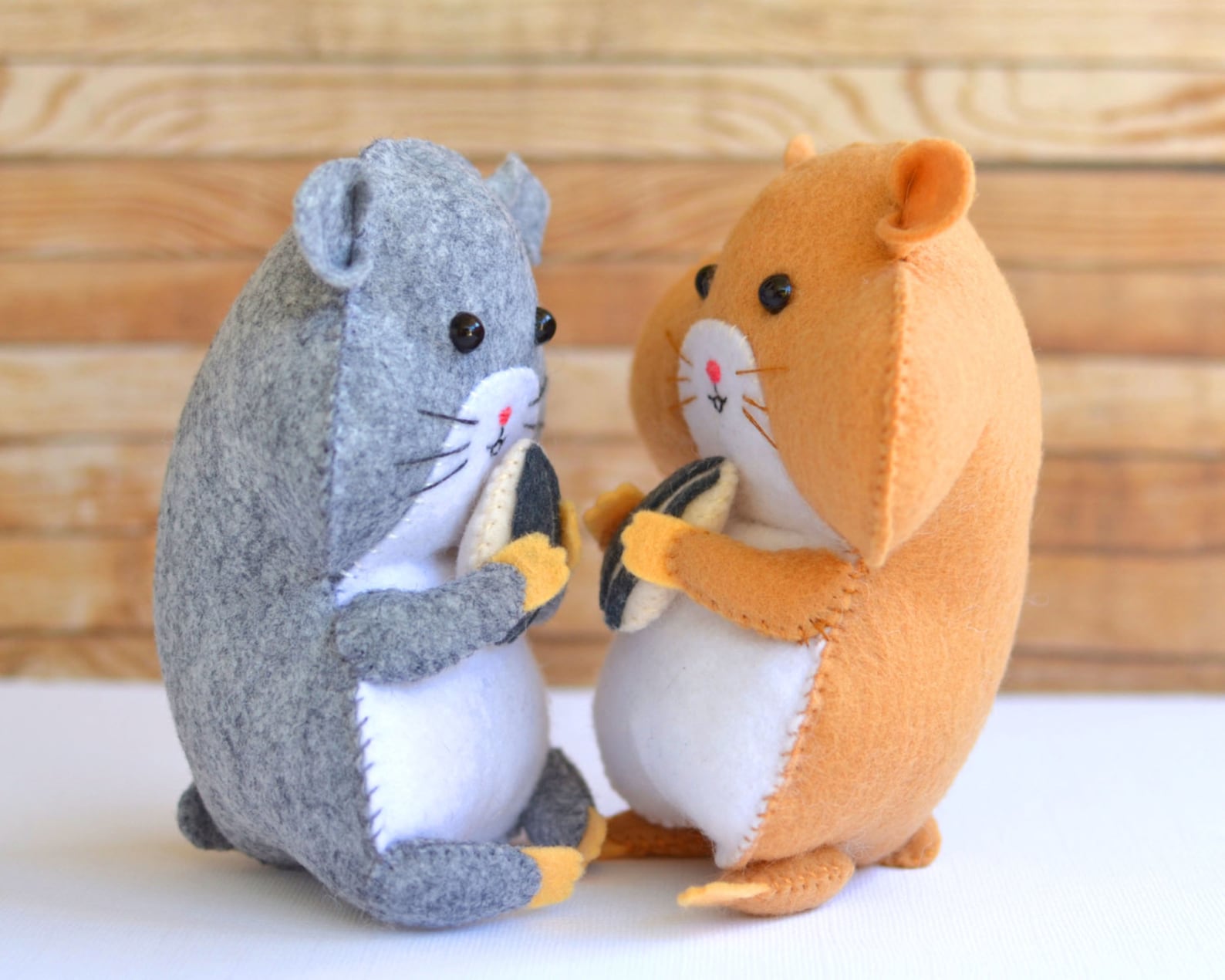 Felt Hamster PDF Patterns and Tutorials - Etsy