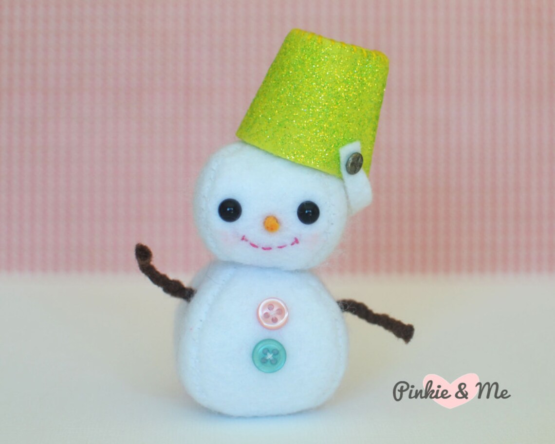 PDF Pattern Snowman / Felt Snowman Pattern - Etsy
